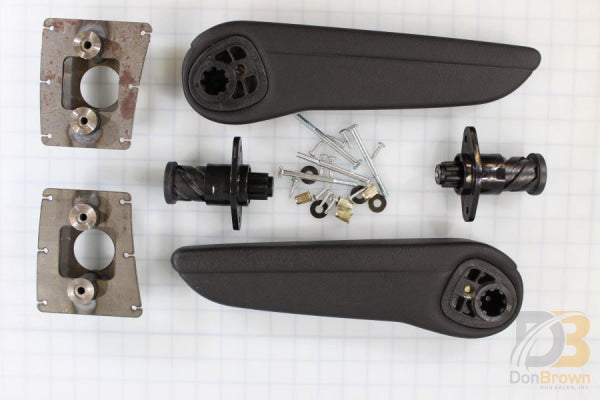 ASSEMBLY MXV ARM REST - CENTER ROW OFF CHRYSLER RT / BLACK / PASSENGER ...