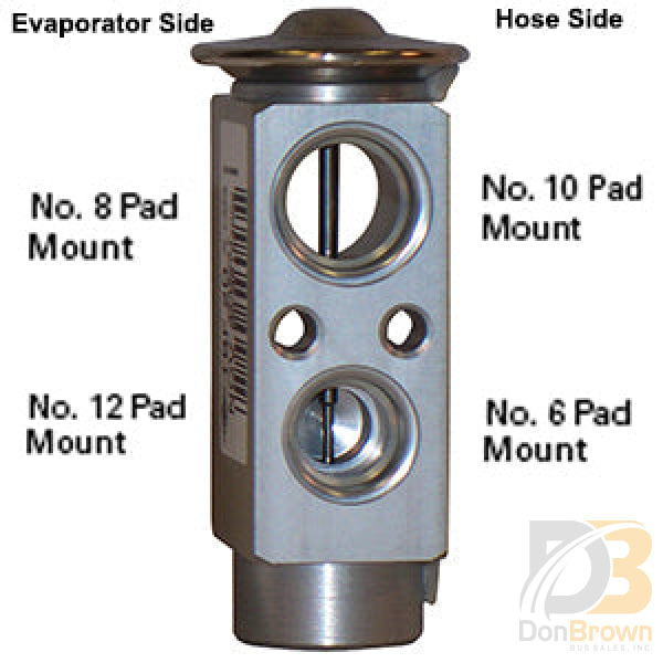 Block Type Expansion Valve 1813013 1000477612 | Don Brown Bus Parts