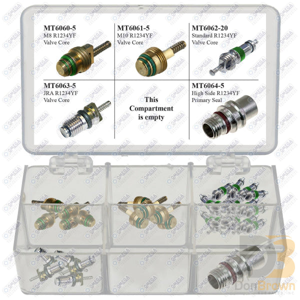 BOX KIT - R1234YF VALVE CORES MT9509 | Don Brown Bus Parts