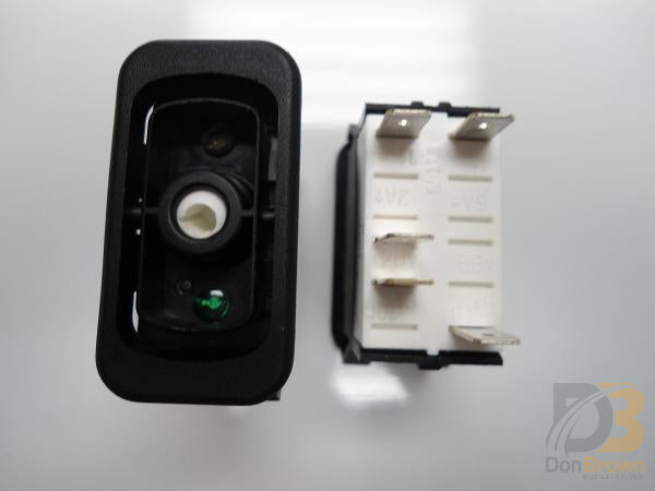 CB210531 Collins B SWITCH SPST ON-OFF GREEN BAR – Don Brown Bus Parts