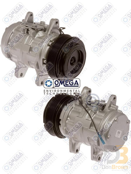 COMPRESSOR 10P15E PV6 125mm REMFG 20-21602-R | Don Brown Bus Parts