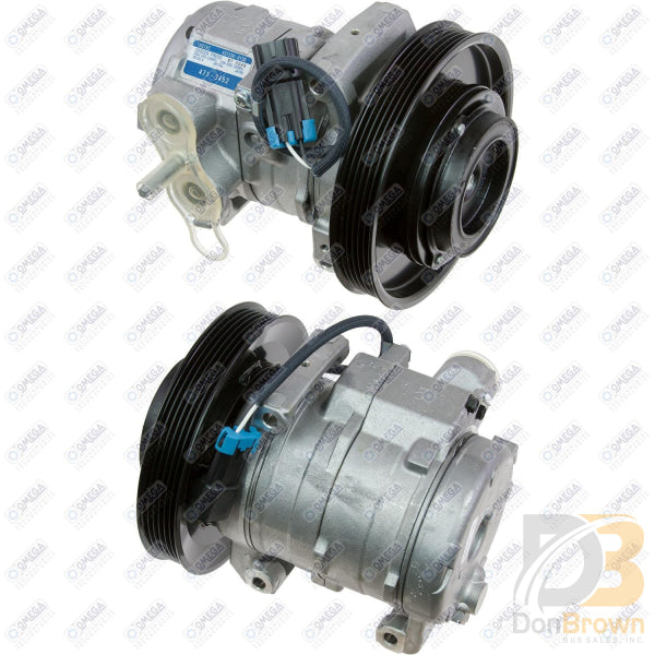 COMPRESSOR 10S15C PV6 157mm 12V 20-22529 – Don Brown Bus Parts