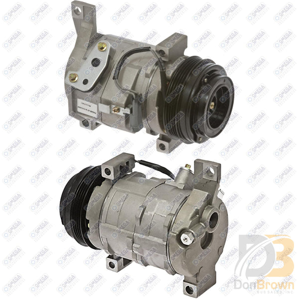 COMPRESSOR 10S17F PV4 115mm W/SWITCH PORT 20-21177-AM – Don Brown Bus Parts