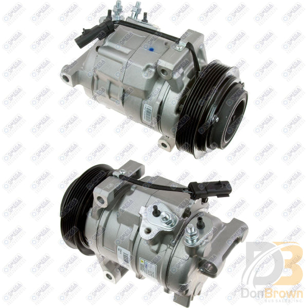 COMPRESSOR 10SRE18E PV6 124mm 12V 20-21785-AM – Don Brown Bus Parts