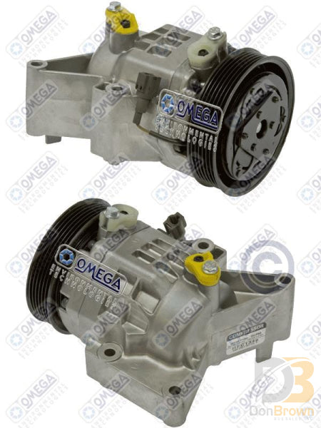 COMPRESSOR CR08 NIHON/CALSONIC PV6 118mm 12V REMFG 20-21940-R | Don ...