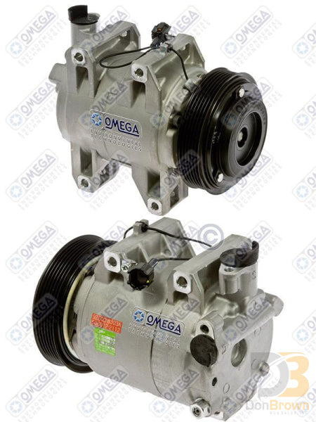 COMPRESSOR DKS17D PV6 127mm 20-11287 | Don Brown Bus Parts