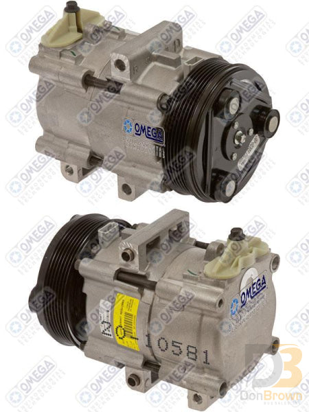 COMPRESSOR FS10 PV6 3 TNG MNT TOP PORT 20-10581 | Don Brown Bus Parts