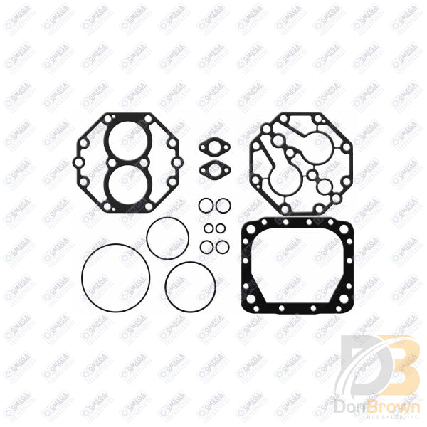 COMPRESSOR GASKET KIT - YORK 210 MT2080 | Don Brown Bus Parts