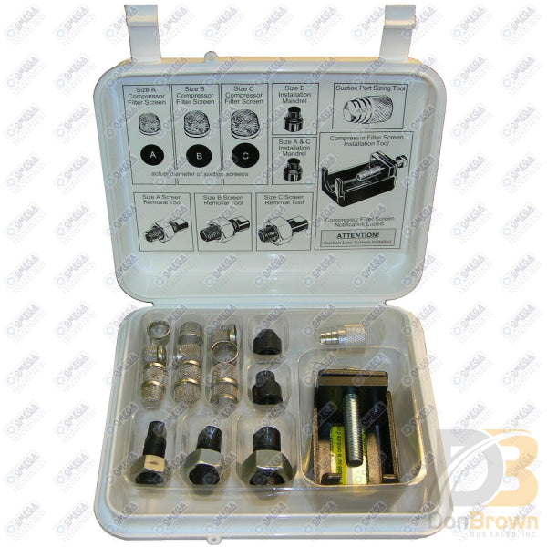 COMPRESSOR GUARD SERVICE KIT W/ (3) SCREENS MT2165 | Don Brown Bus Parts