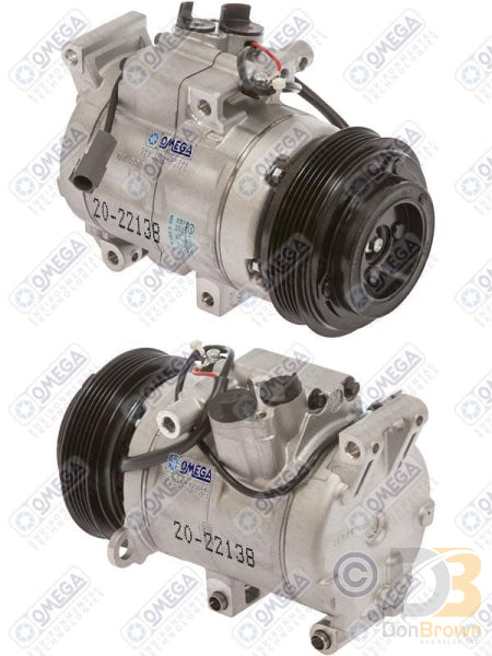 COMPRESSOR HS18N PV5 115mm 12V 20-22138 – Don Brown Bus Parts