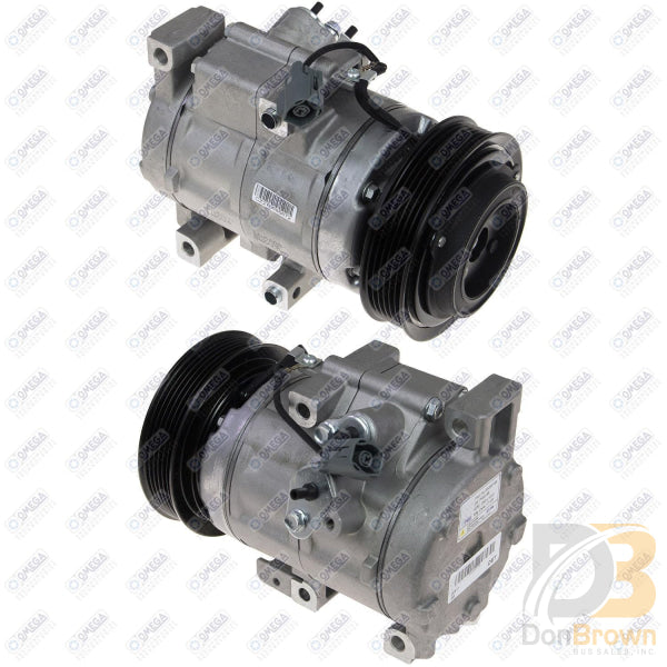 COMPRESSOR HS18N PV6 120mm 12V 20-22247-AM | Don Brown Bus Parts
