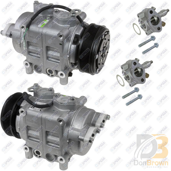 COMPRESSOR TM-43 8PK 156mm 24V W/FITTINGS 20-43735-24 – Don Brown Bus Parts