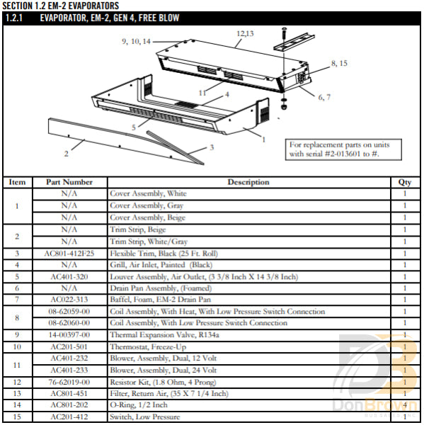 FILTER, RETURN AIR AC801-451 | Don Brown Bus Parts