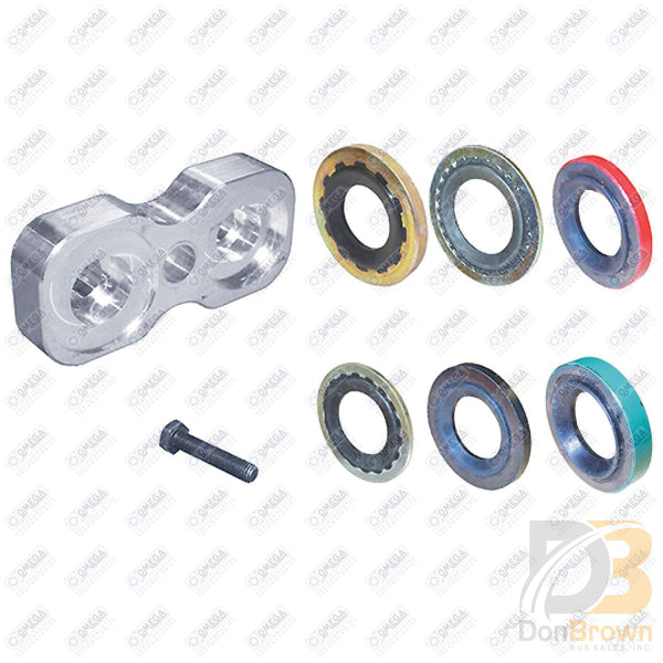 GM HARRISON COMPRESSOR TO HOSE MANIFOLD ADAPTER KIT MT4033 – Don Brown ...