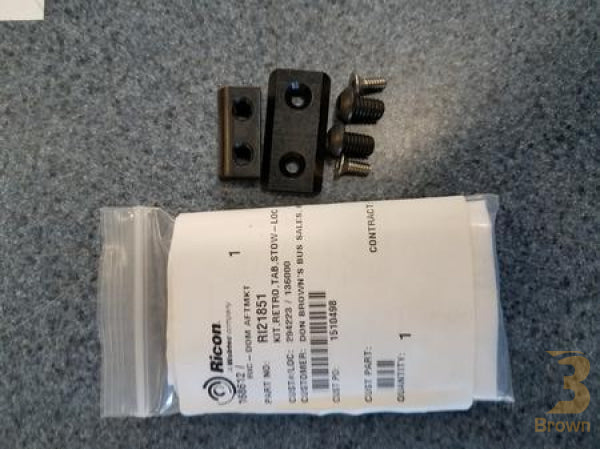 KIT,RETRO,TAB,STOW-LOC RI21851 | Don Brown Bus Parts
