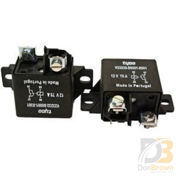 Relay, 12 Volt, 75 Amp 112024 – Don Brown Bus Parts