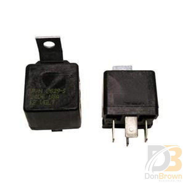 Relay, Mini, 12V, SPST, 40 Amp w/Flange 112007 | Don Brown Bus Parts